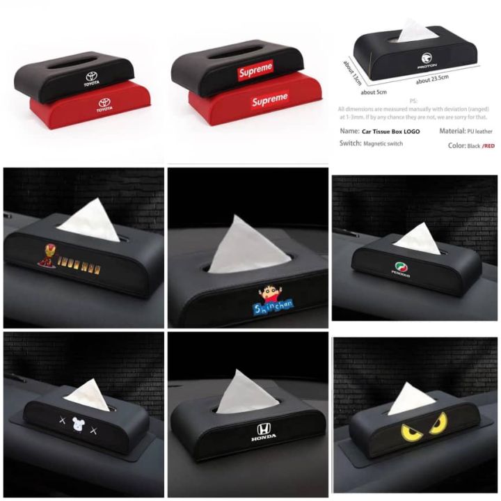 Car Tissue Box Cover Accessories Interior Decoration Holder Inside ...
