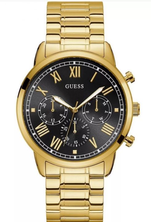 GUESS Bold Gold Unisex Watch (GW1309G2) / Jam Tangan Uniseks GUESS Bold ...