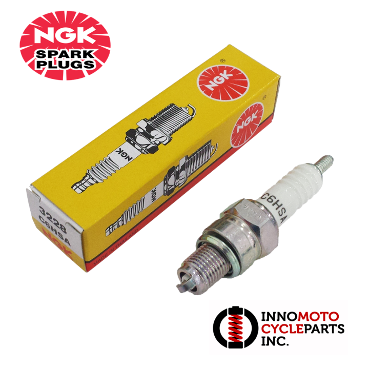 NGK Spark Plug C6HSA for Xrm110, Mio Soul i, CT100, Skydrive, CT150 ...