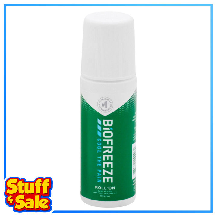 Biofreeze Pain Relief Roll On Cold Therapy, 3 oz 89ml | Lazada PH