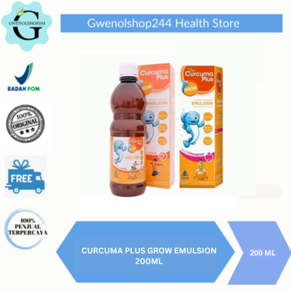 Curcuma Plus Grow Emulsion 200ml - Suplemen Kesehatan | Lazada Indonesia