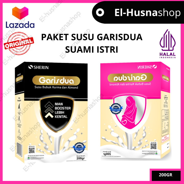Paket Susu Garisdua Promil For Men Susu Bubuk Kurma Dan Almond Sherin ...