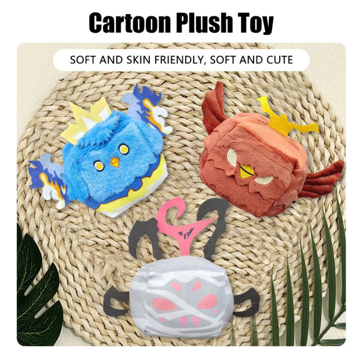 Blox Fruits Plush With Code Mystery Box Blocks Fruits Ghost Plush ...