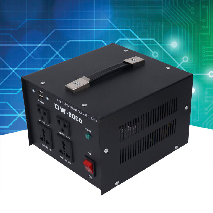 Power Boost Converter Voltage Transformer Multiple Sockets for ...