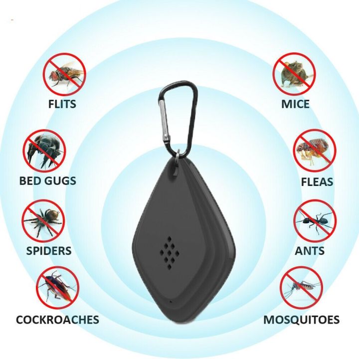 Mosquito Repeller Outed Ultrasonic Electronic Cockroach Spider USB ...