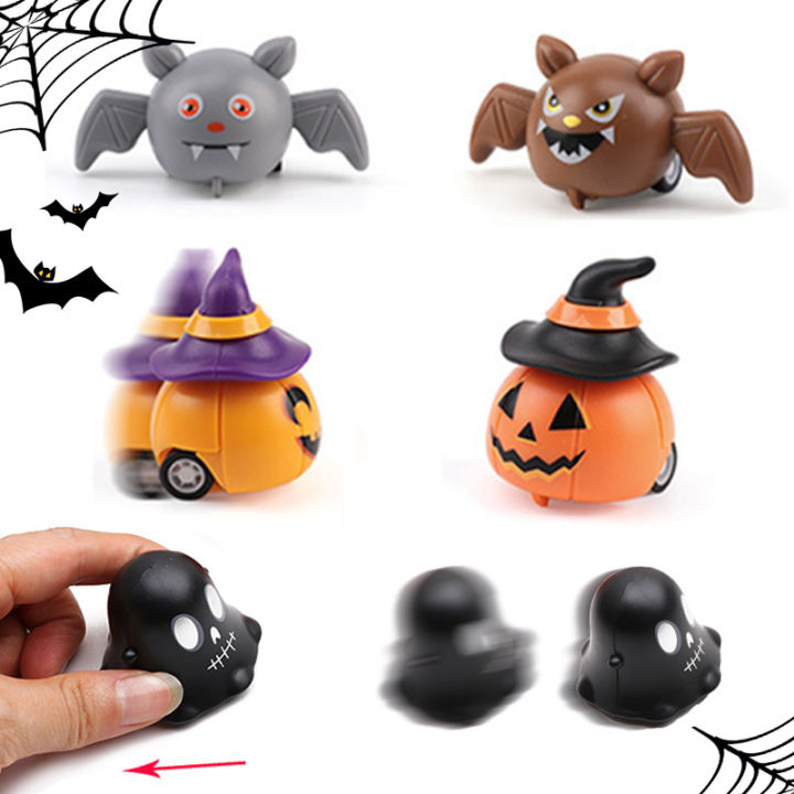 Halloween Back To Force Toy Cars Skeleton Ghost Bat Halloween Toy Cars ...