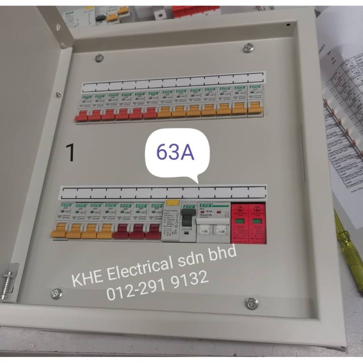 HAGER 26WAY METAL AND FULL SET(SINGLE PHASE/ 3PHASE )CONSUMER METAL DB ...