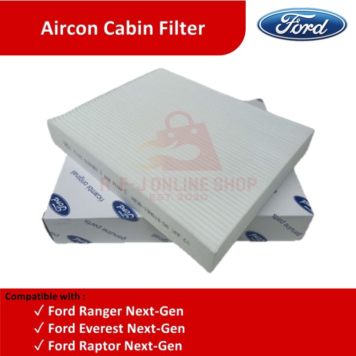 Aircon Cabin Filter for Ford Ranger Next-Gen, Ford Everest Next-Gen ...