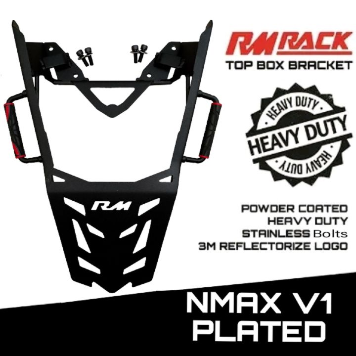 RM BRACKET NMAX V1 SUPER HEAVY-DUTY LIFETIME WARRANTY | Lazada PH