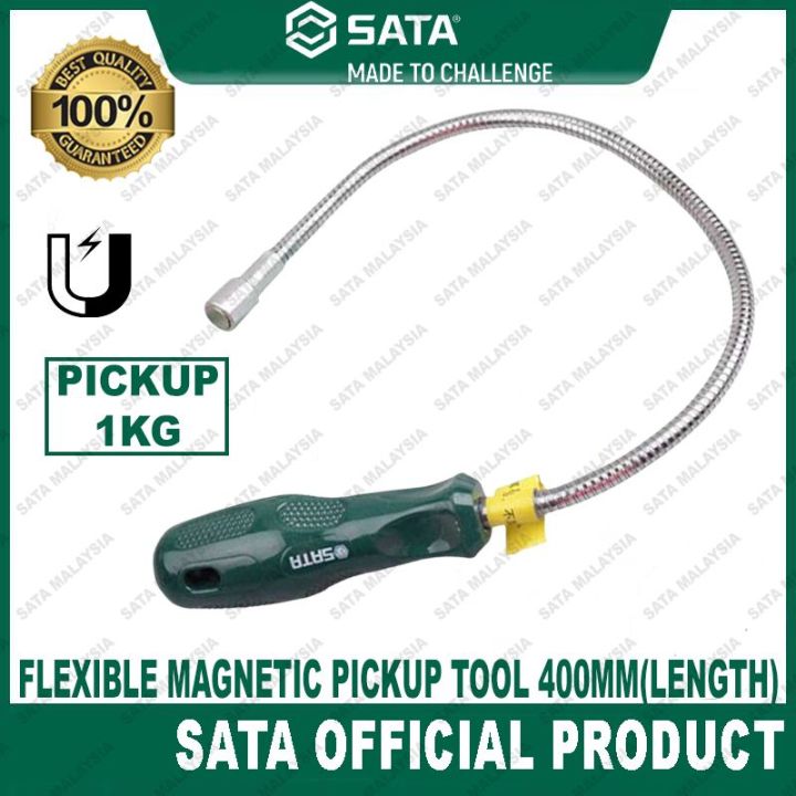 SATA Flexible Magnetic Pickup Tool 1KG Pickup Weight Adsorb Metal Tools ...