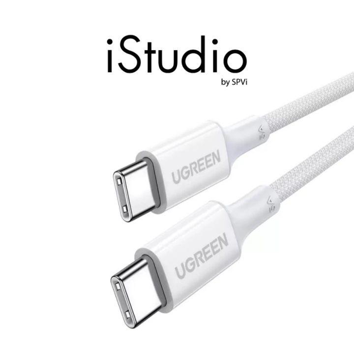 UGREEN US316 5A Cable สายชาร์จ (USB C TO USB-C 5A PD 100W | 1M / 2M ...