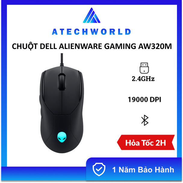 Chuột Dell Alienware 320M Wired/Wireless Gaming Mouse - Hàng Chính Hãng ...