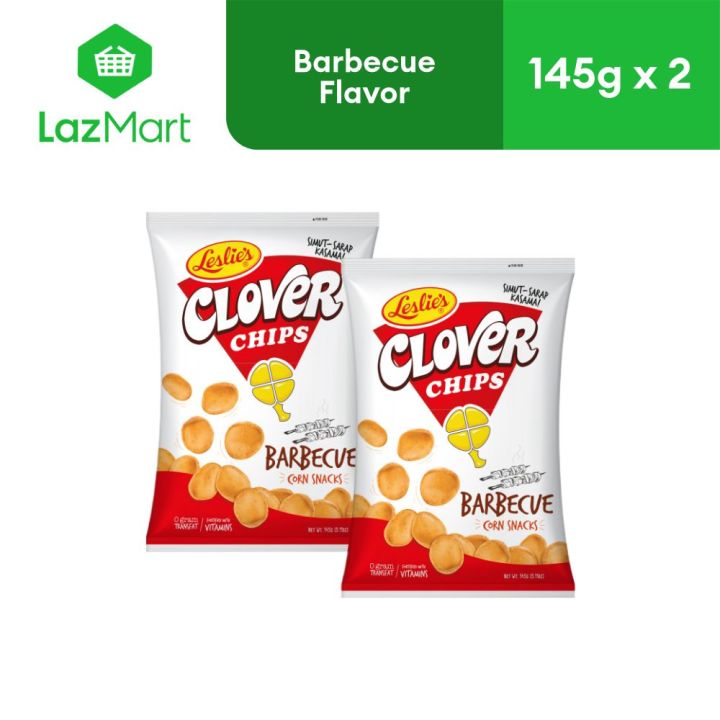 Clover Chips Barbecue 145g x 2 [Expiry on April 29, 2026] | Lazada PH