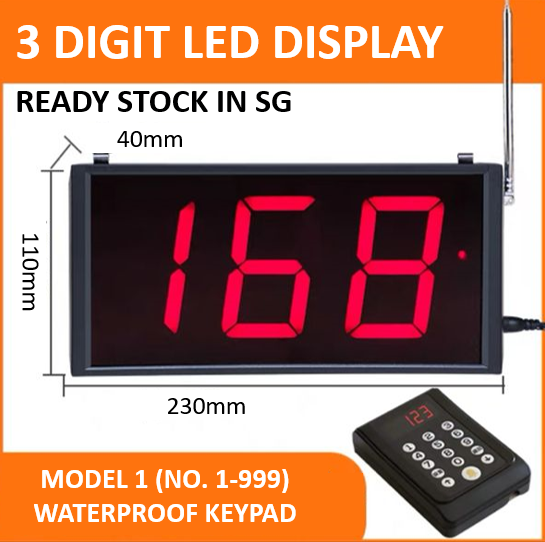 Wireless Numbering Queue Food Drink Pick Up Collect Number Call System ...