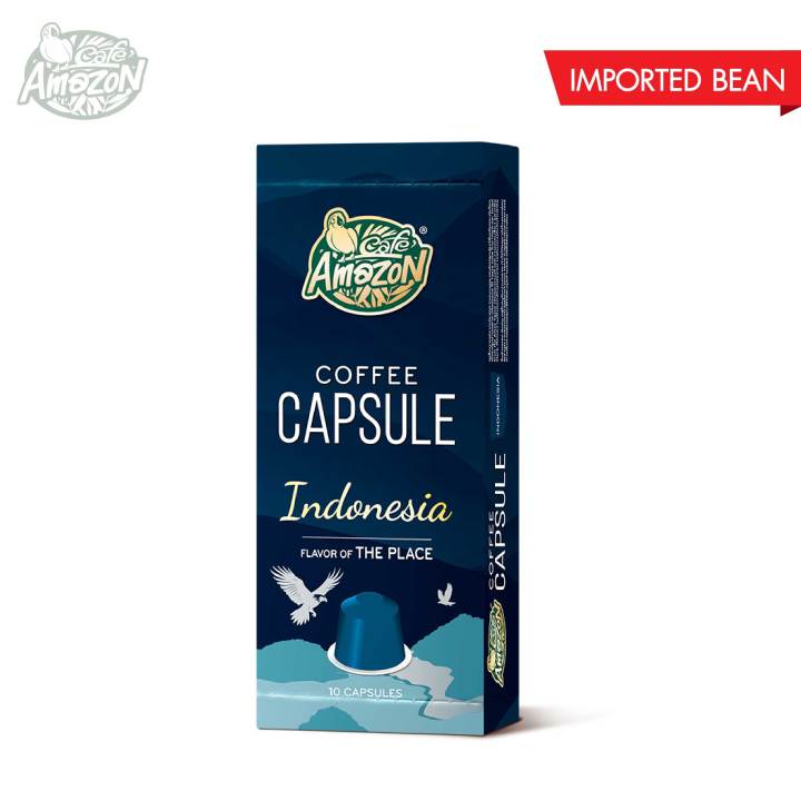 Café Amazon Coffee Capsule Indonesia กาแฟแคปซูล คาเฟ่ อเมซอน ...