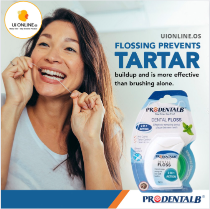 Prodental B Dental Floss 2 in 1 Action 50m | Lazada