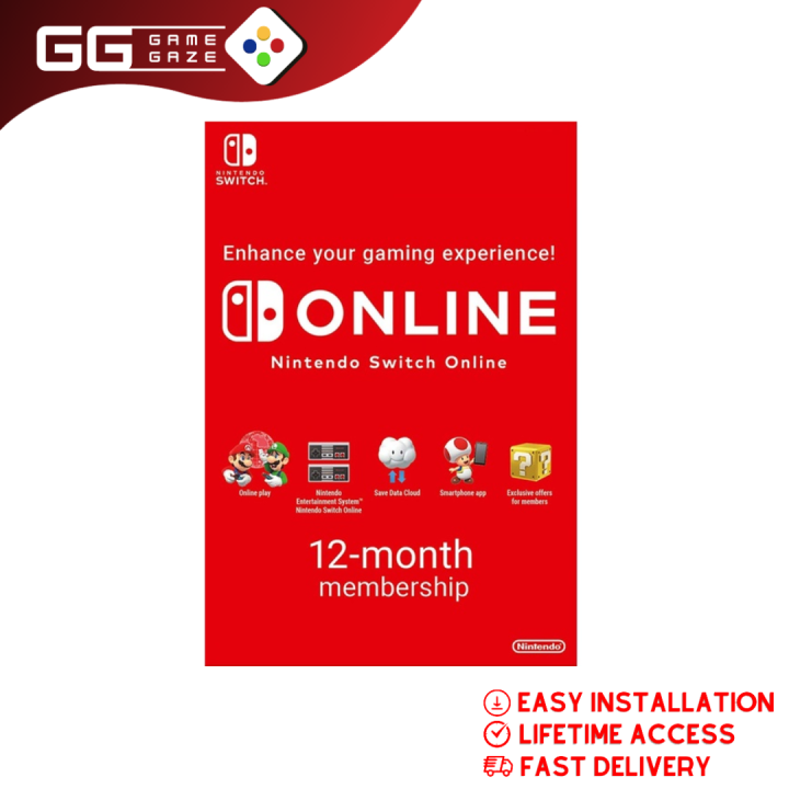 [ALL REGION] Nintendo Switch Online eShop Family Membership + expansion pack/ normal NSO 12 ...