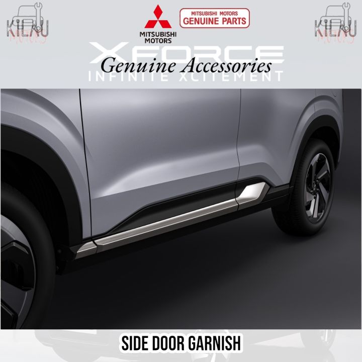 Side Door Garnish Body Kit Samping Aksesoris Original Mitsubishi XFORCE ...