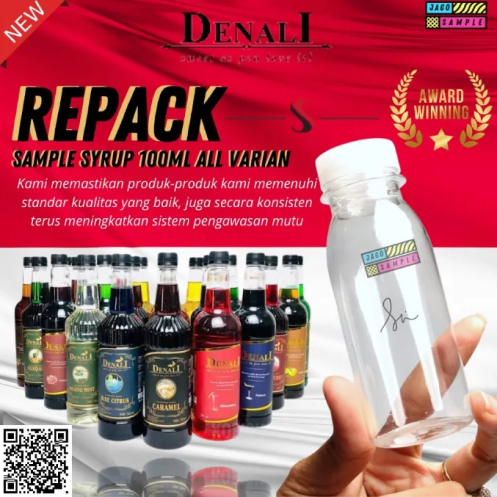 Sample Denali Syrup All Variant 100ML | Lazada Indonesia