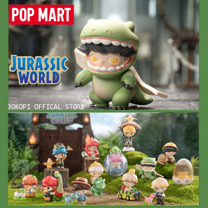 Dimoo Jurassic World Series ของเล่นกล่องทึบของเล่นตุ๊กตาอะนิเมะน่ารัก ...