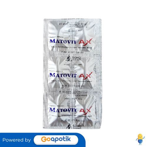 Matovit Ax Strip 6 Tablet | Lazada Indonesia