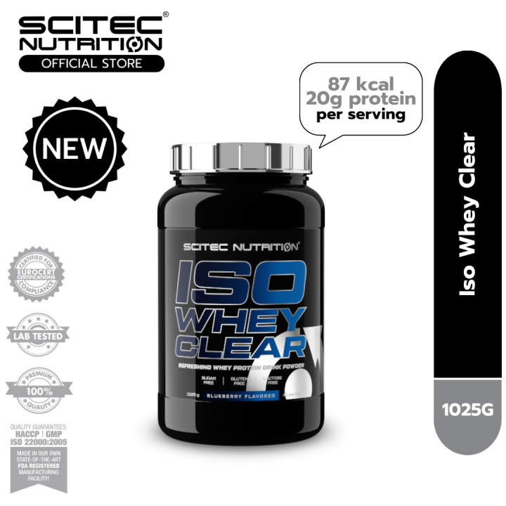 SCITEC NUTRITION Iso Whey Clear 1025g / Protein | Lazada