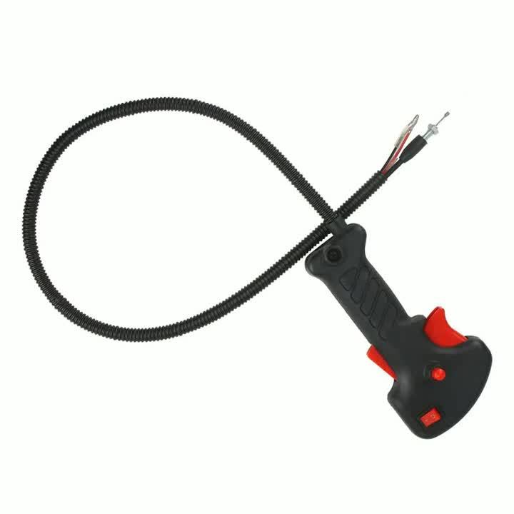 Brush Cutter handle switch throttle trigger cable for strimmer grass ...