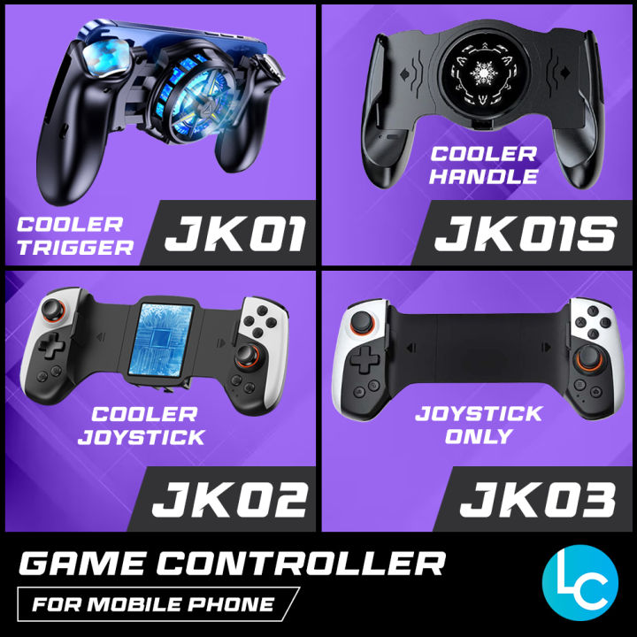 JK01 JK01S JK02 JK03 Mobile Phone Gamepad Controller Semiconductor Radiator Game Cooler Handle ...