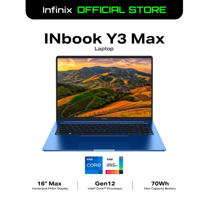 Infinix INbook Y3 Max, Core i5, 8GB + 512GB Laptop | Lazada PH