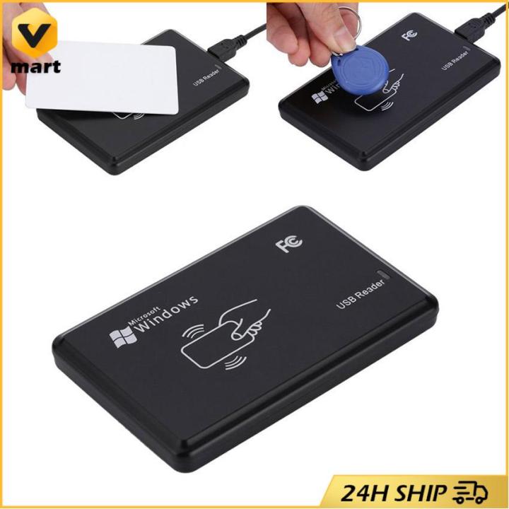 RFID IC ID Card Reader 125Khz USB Proximity Sensor Smart Contactless ...