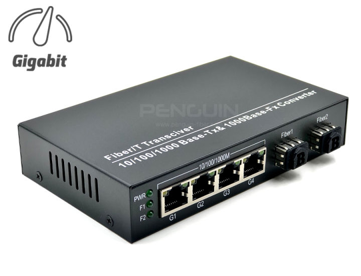 Gigabit Ethernet Switch 4 Port + 2 SFP | Lazada.co.th