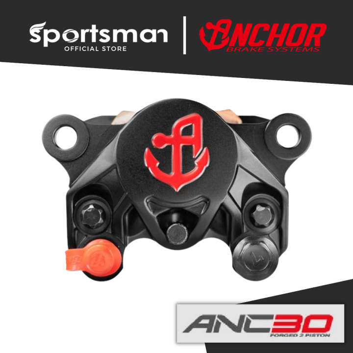 Sportsman ปั้มเบรคมอเตอร์ไซค์ Anchor ANC-30 Forged 2 pot (Sintred break ...