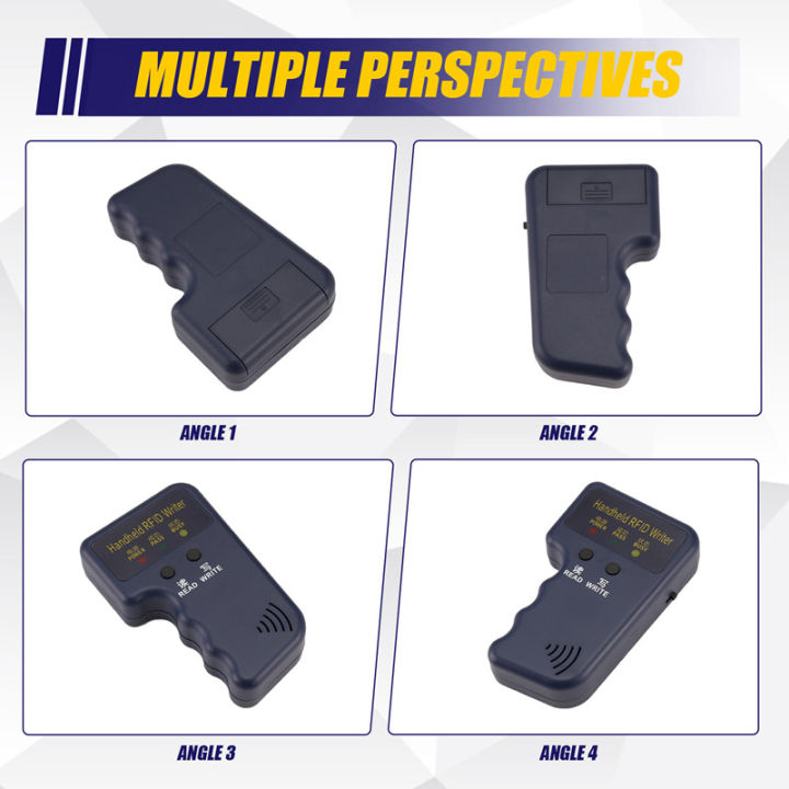 Handheld 125KHz RFID Reader Writer Duplicator Copier, Upgrade ID Card ...