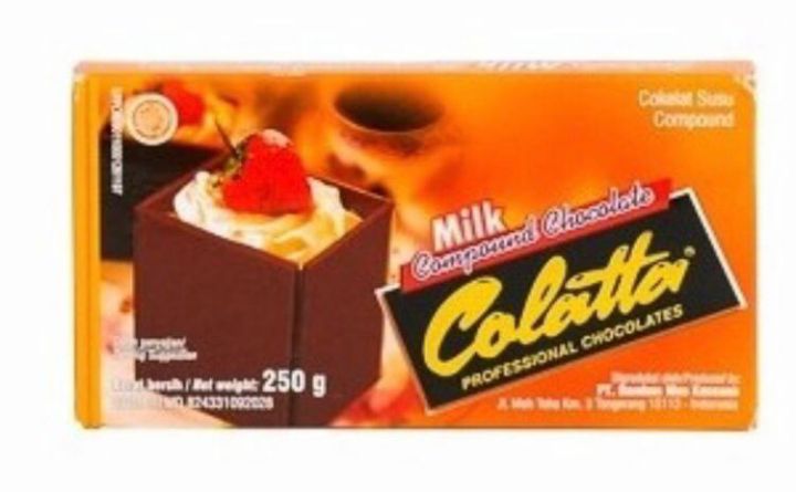 Milk Collata Compound Chocolate 250 g Kotak | Lazada Indonesia