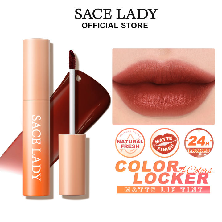 SACE LADY Liptint Matte Long lasting Matte Finish Highly Pigmented ...