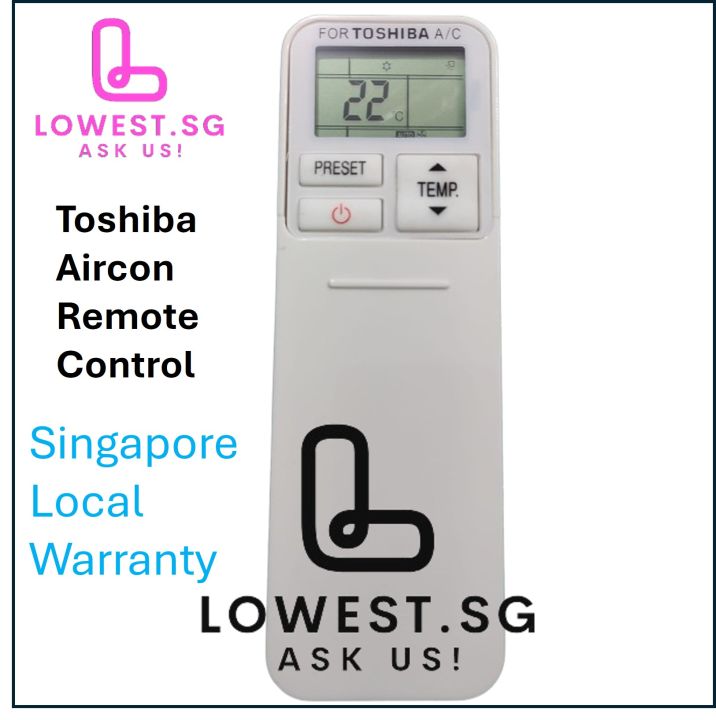 Toshiba Aircon Remote Control DZ-01 WC-TA05NE WC-TA07NE WC-TA04NE ...