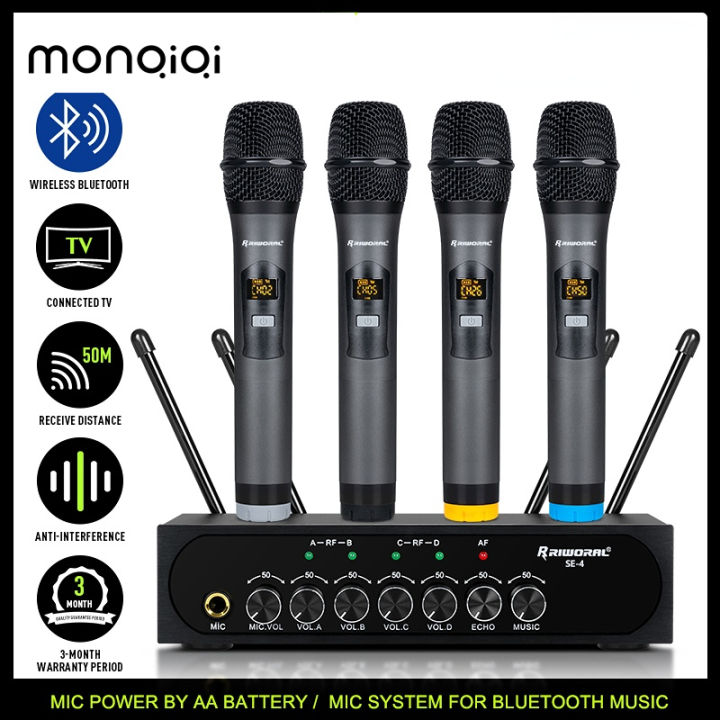Dual Floating Mic Wireless Microphone Dual Handheld Mic Wireless ...