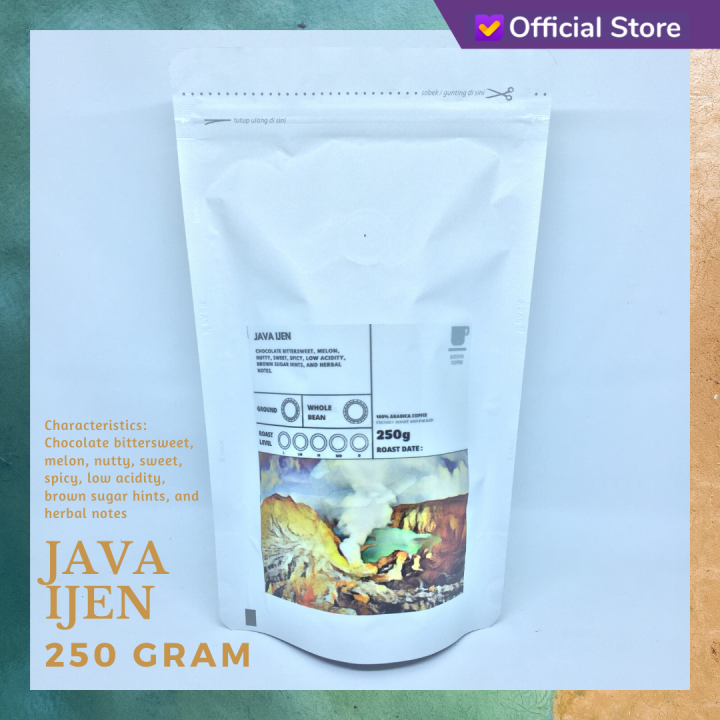 KOPI ARABIKA JAVA IJEN BLUE MOUNTAIN 250 GRAM BIJI DAN BUBUK BY SUTOYO ...