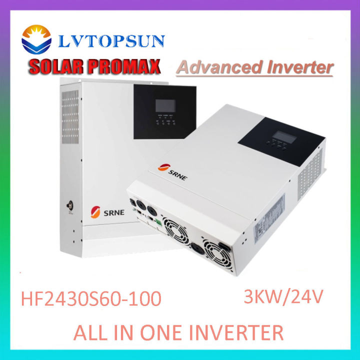 SOLAR PROMAX 3000w inverter 24v LVTOPSUN inverter all in one solar hybrid off grid 3kw/24v ...