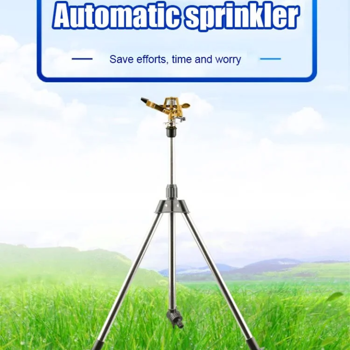 Liftable Automatic Garden Sprinkler 360 Degree Rotating Nozzle ...