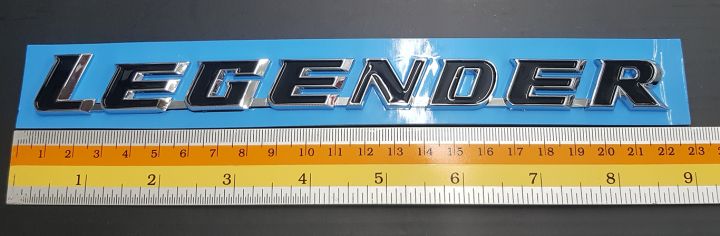 Logo Legender ของรถ toyota fortuner งานพลาสติก 21 cm สีดำ | Lazada.co.th