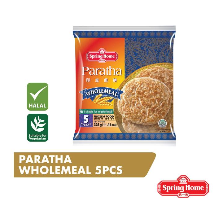 Spring Home Roti Paratha - Wholemeal 5's - Frozen | Lazada Singapore