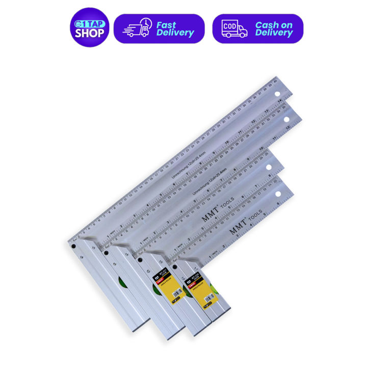 L Square Angle Ruler with Level Bar Squala Measuring Tools | Lazada PH
