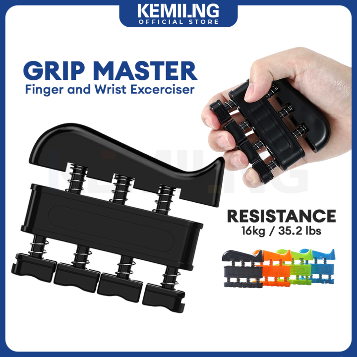 KEMILNG Hand Gripper or Hand Grip Finger Strengthener Two-Way Spring ...