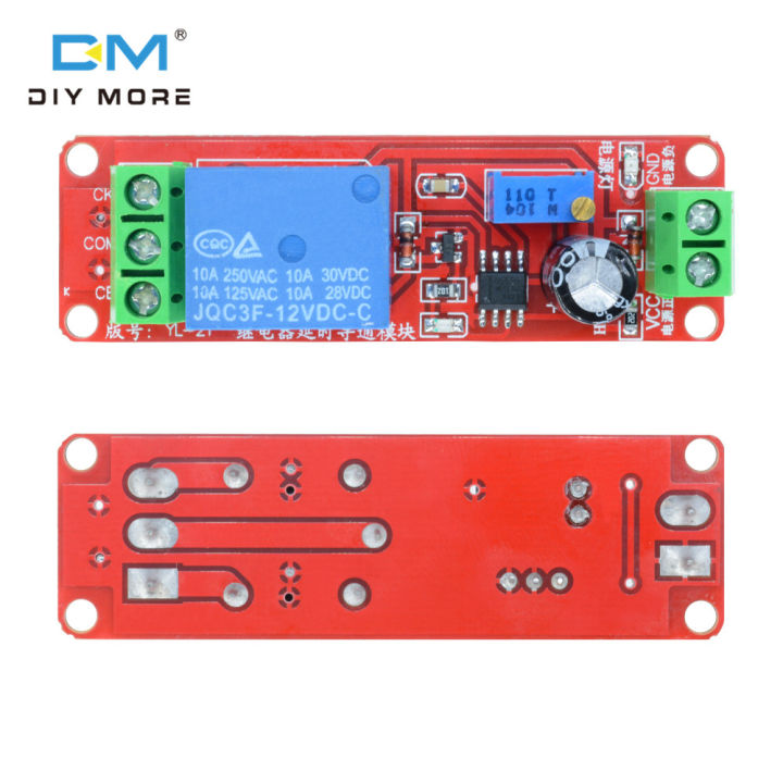 Original diymore DC 5V 12V time delay relay NE555 time shield relay ...
