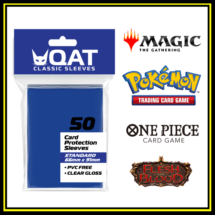 [QAT] [GLOSSY] Standard Size Card Sleeves (66x91mm) [Classic Series ...