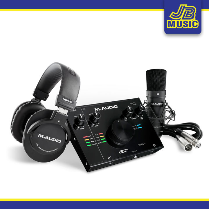 M-Audio AIR 192|4 Vocal Studio Pro, Complete Recording Bundle – (USB ...