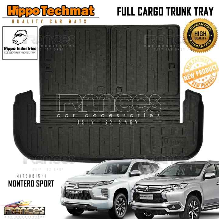 Montero 2016 TO 2025 Full Cargo Tray Hippo Brand Thailand Made Deep Dish Cargo matting / Trunk ...