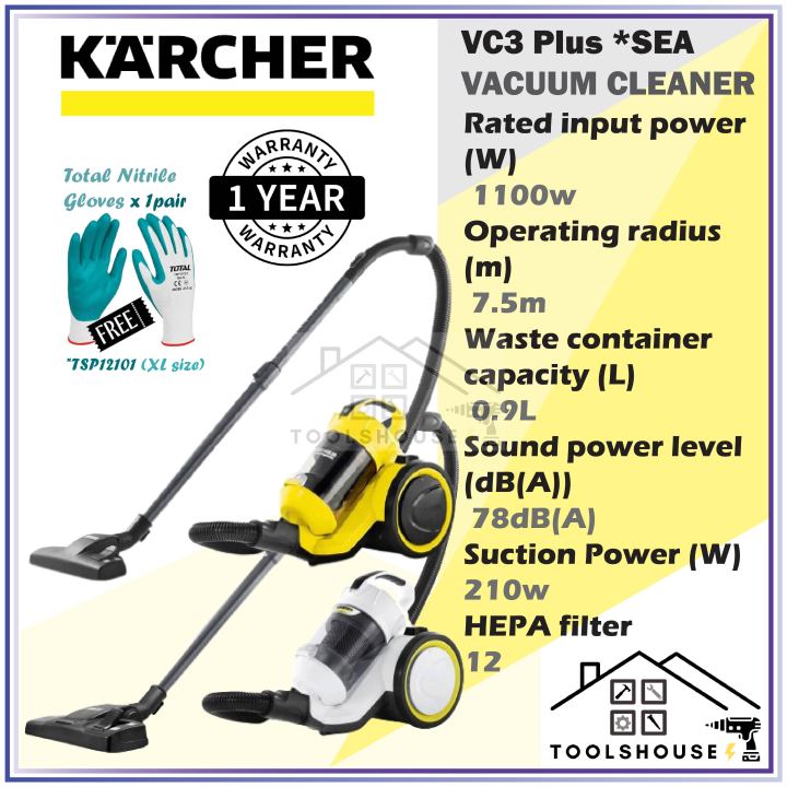 Karcher VC3 Plus Bag-Less Vacuum Cleaner - Multi-Cyclone | Lazada