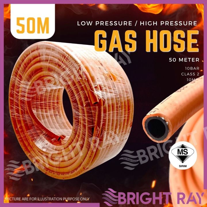 50M HPG High Pressure Gas Hose PAIP GAS 高压煤气喉 Gas Hose Memasak Dapur ...